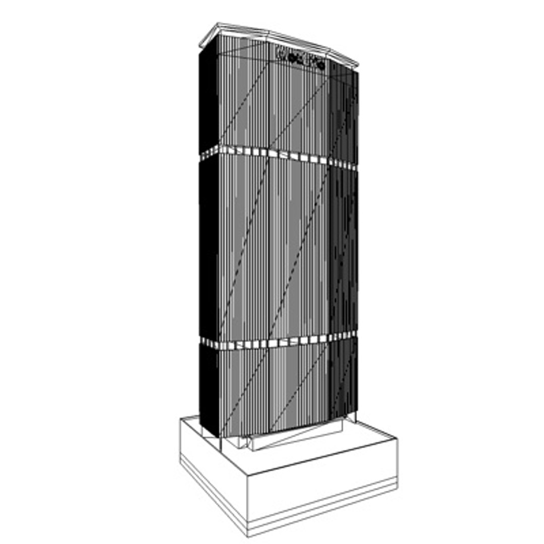 3d Night Metlife Building