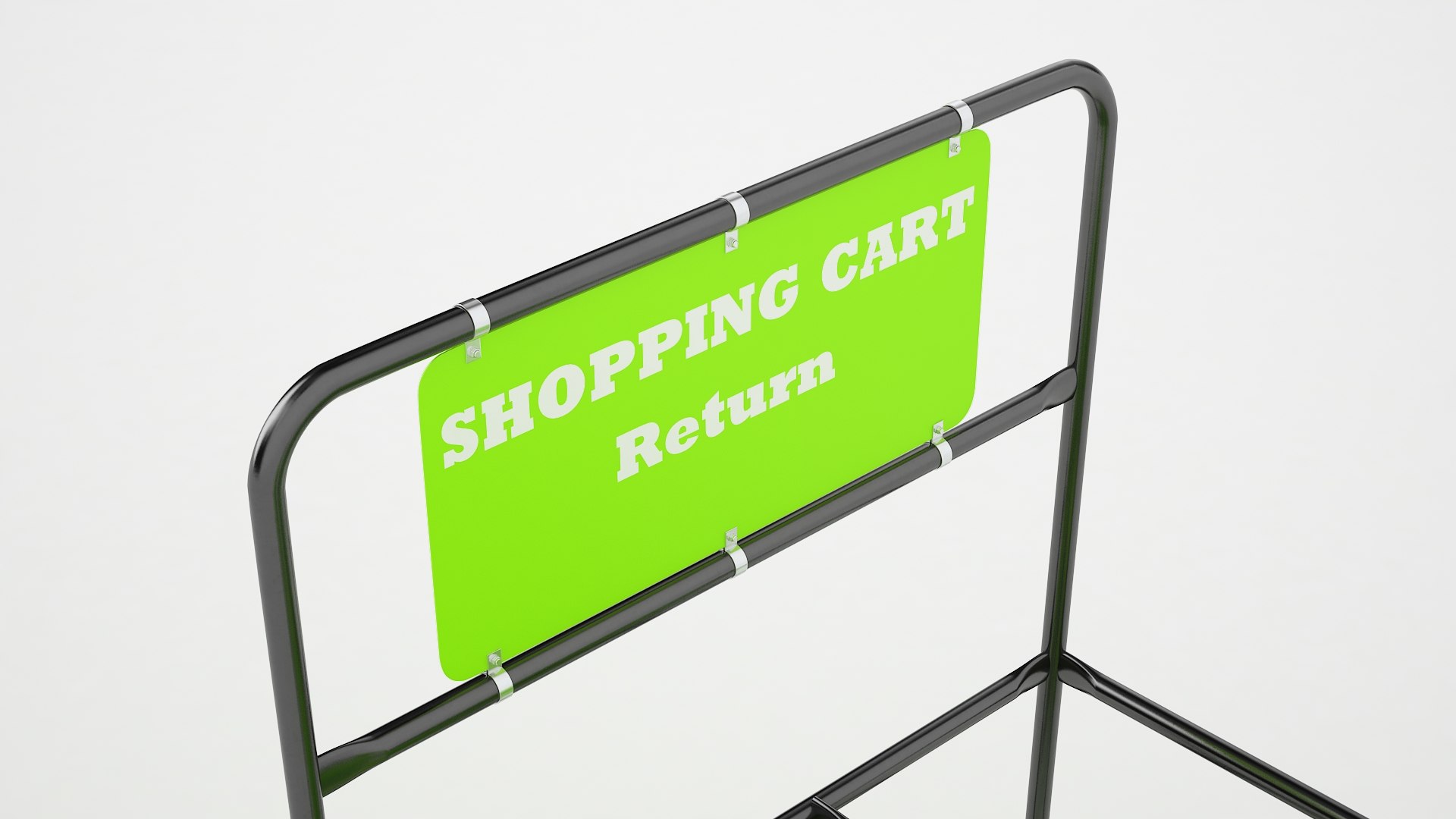 Shopping Cart Return 09 3D - TurboSquid 2032723
