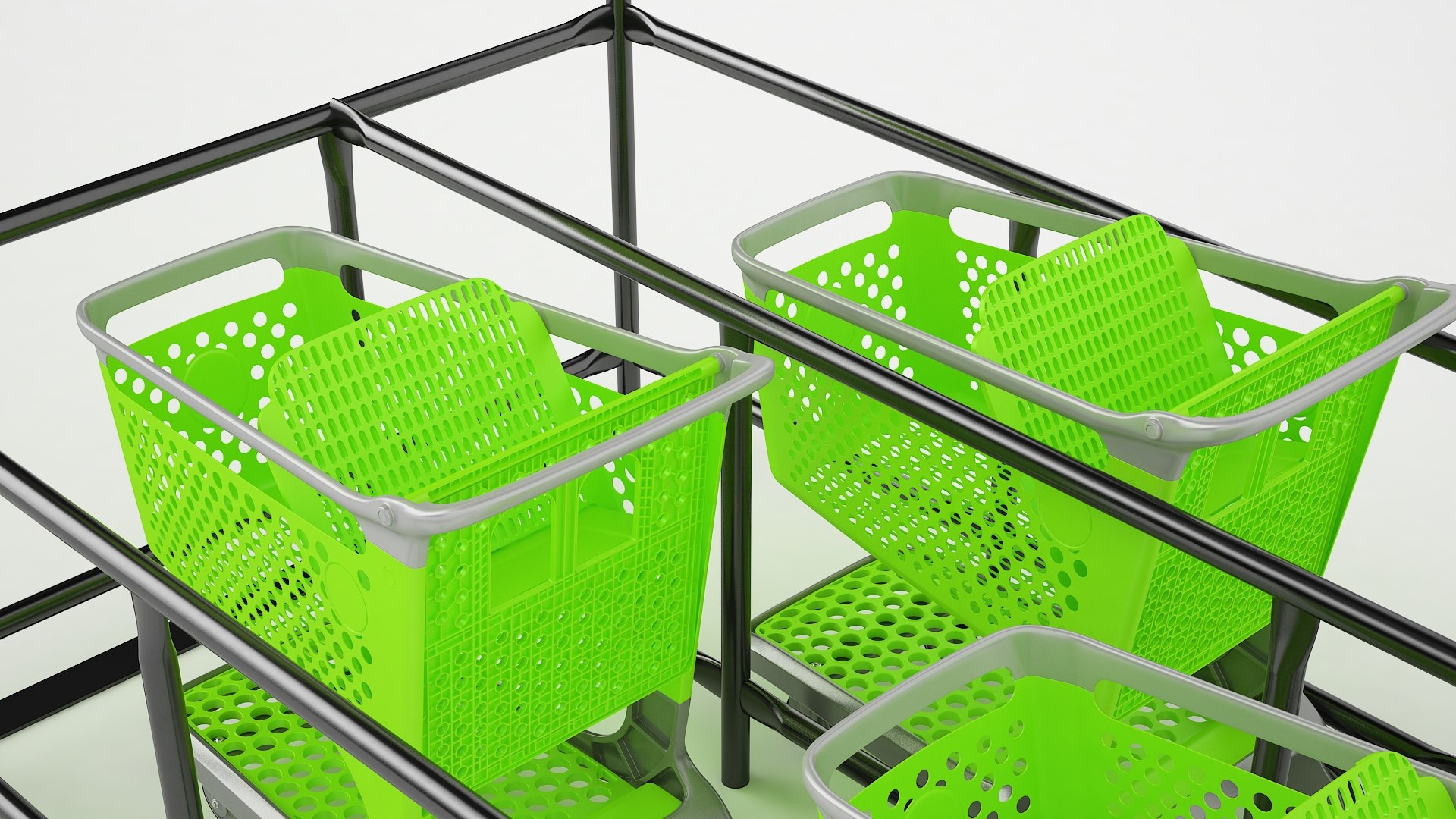 Shopping Cart Return 09 3D - TurboSquid 2032723