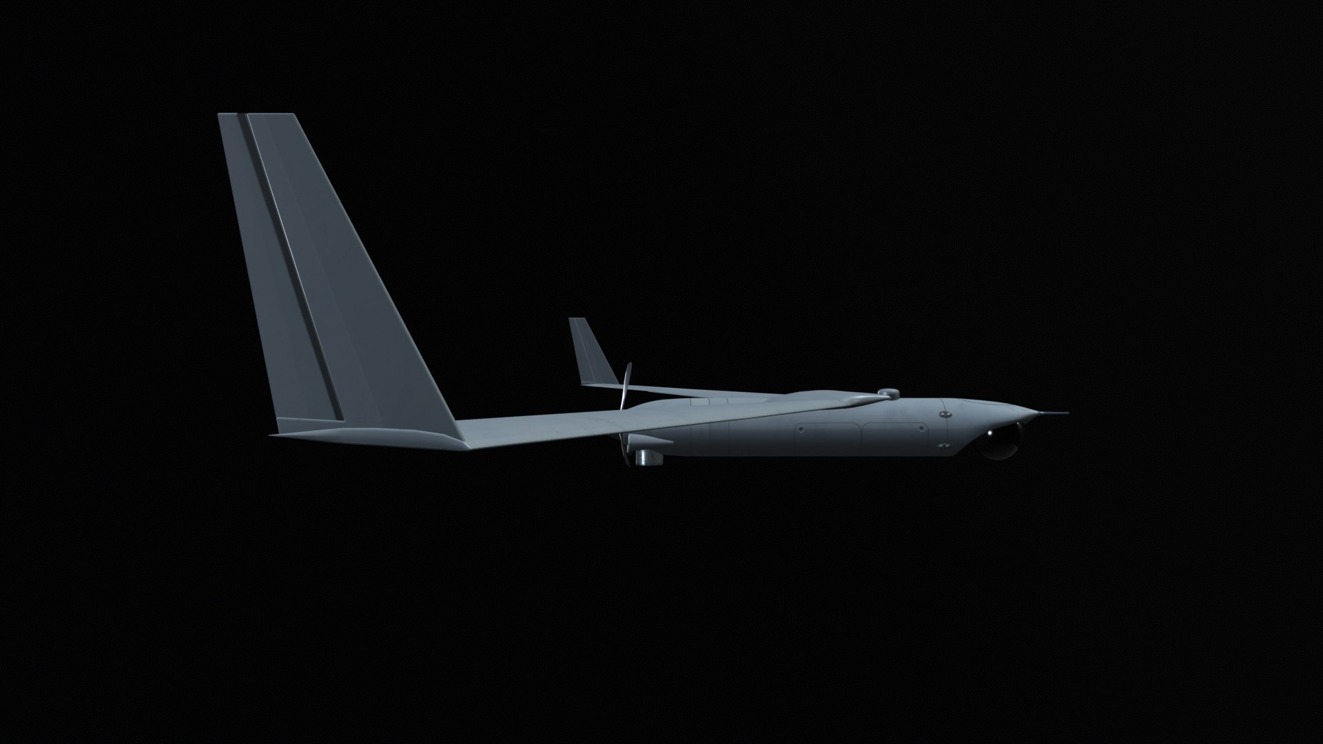 3D Asset - Army - Scan Eagle - 3D MODEL Low-poly - TurboSquid 2288620