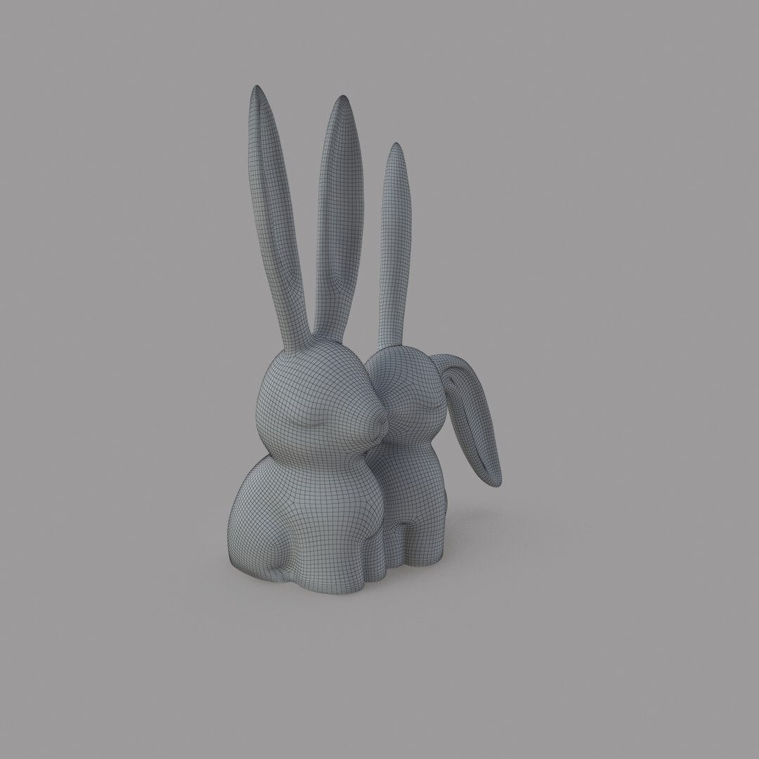 Bunny Rabbit 3D - TurboSquid 1201173