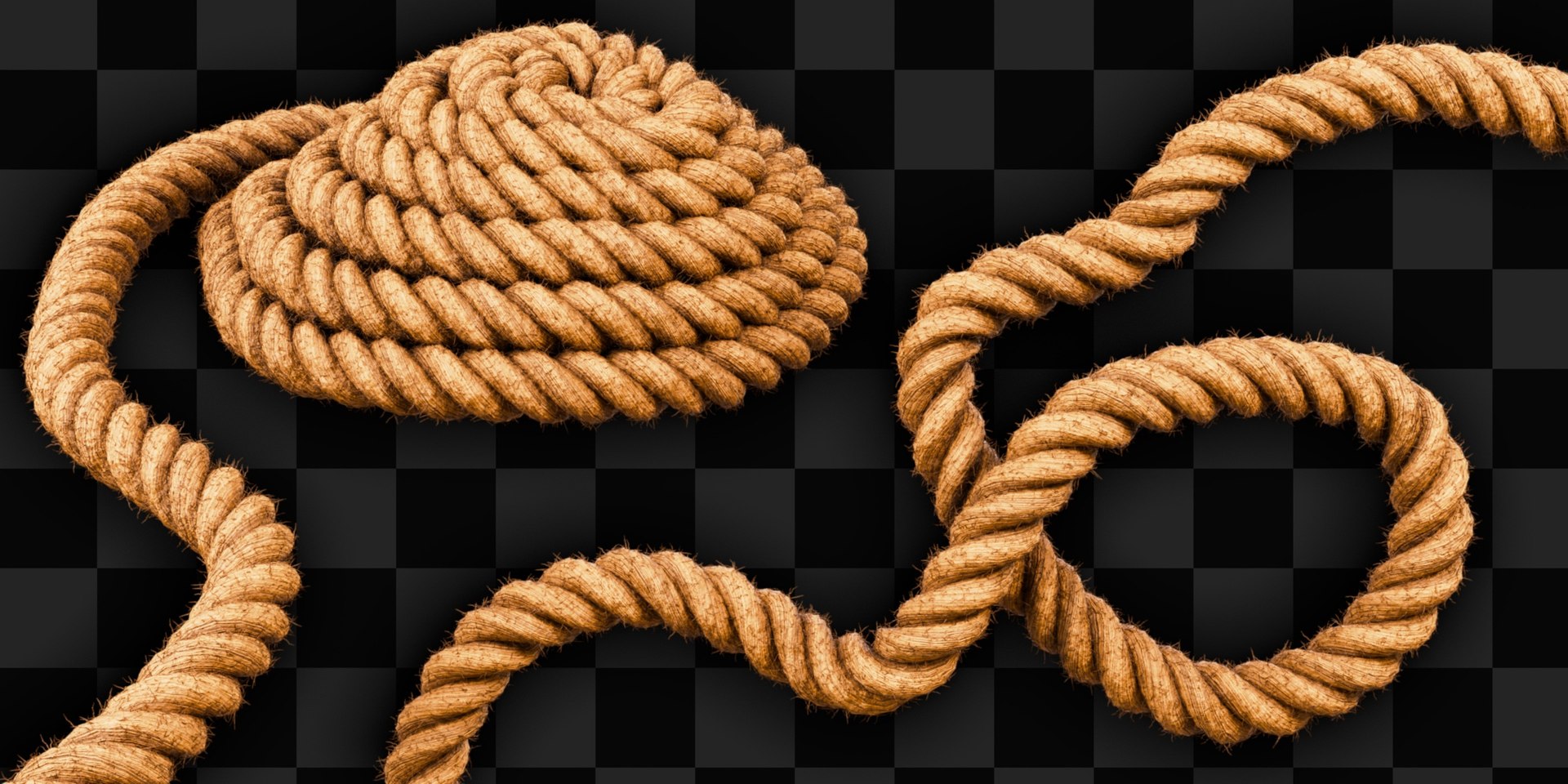 Customizable Rope - Geometry Nodes 3D Model - TurboSquid 2297650