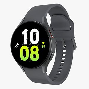 Samsung Galaxy Watch 5 - Silver 3D model - TurboSquid 1964045