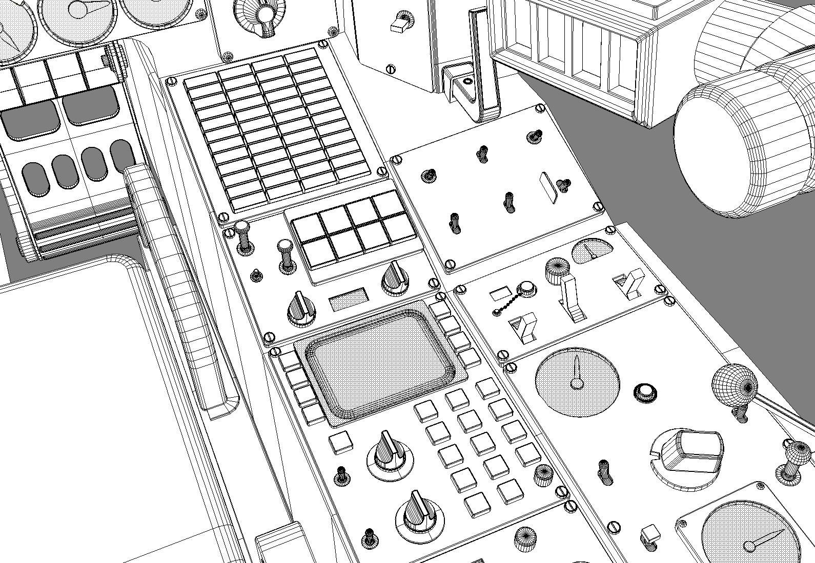 3ds max a-10 thunderbolt cockpit