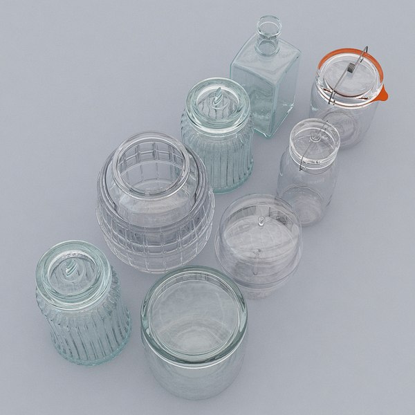 glass bottle 3d 3ds