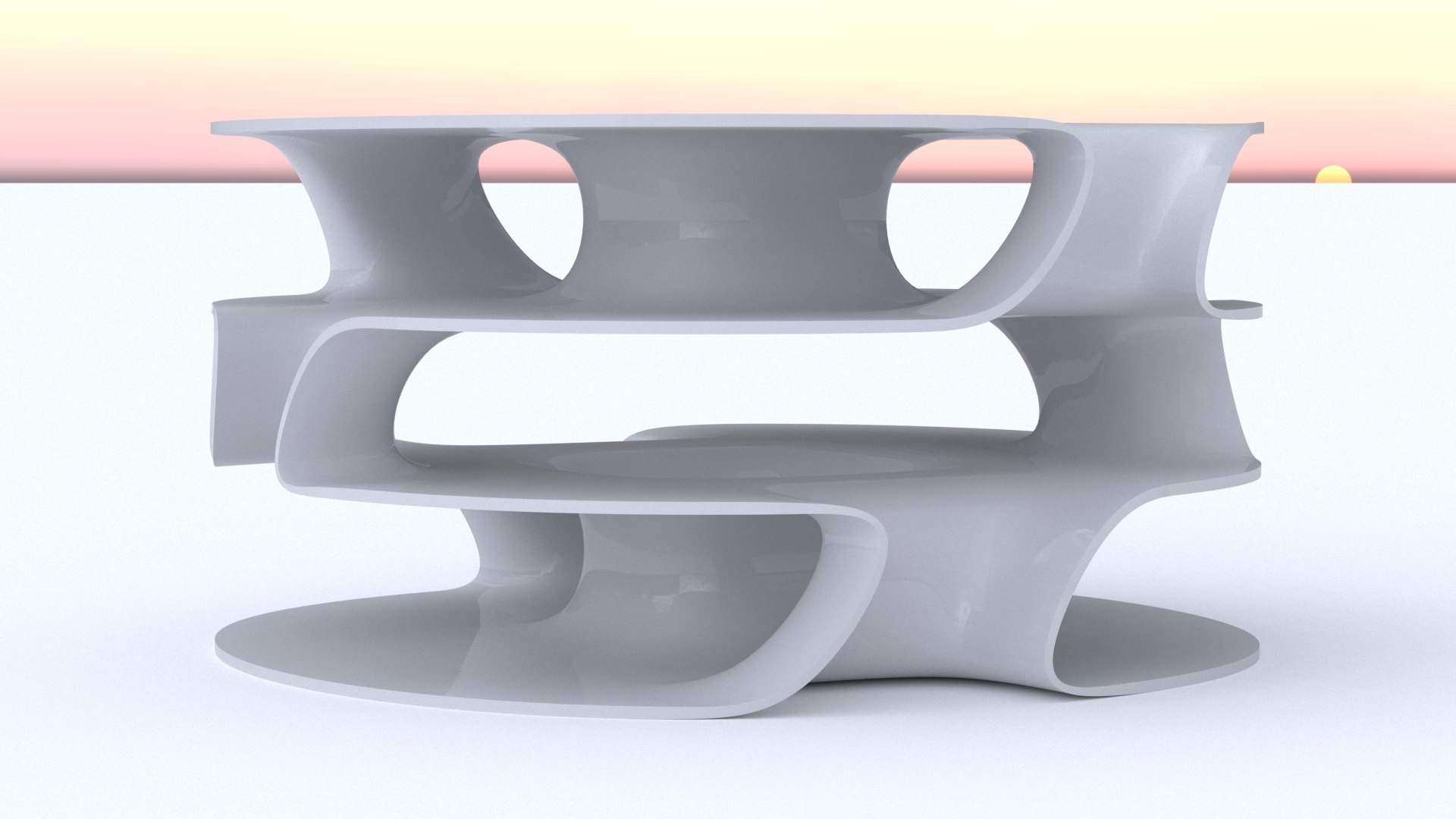 Minimal Surface Architectural Pavilion UNIT-02 3D Model - TurboSquid ...