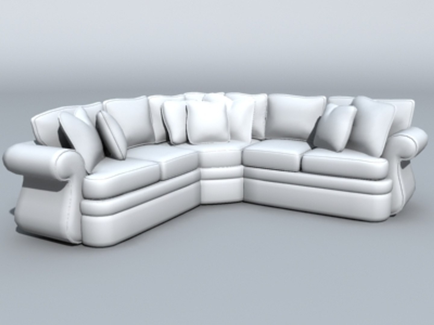 3ds Max Couch Furniture