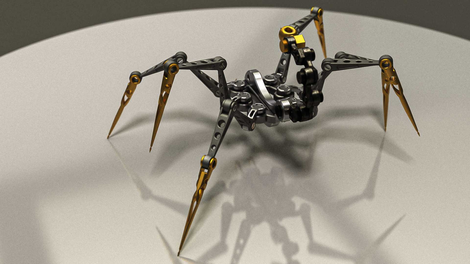 3D Model Arachnoid Mecha - TurboSquid 1754857