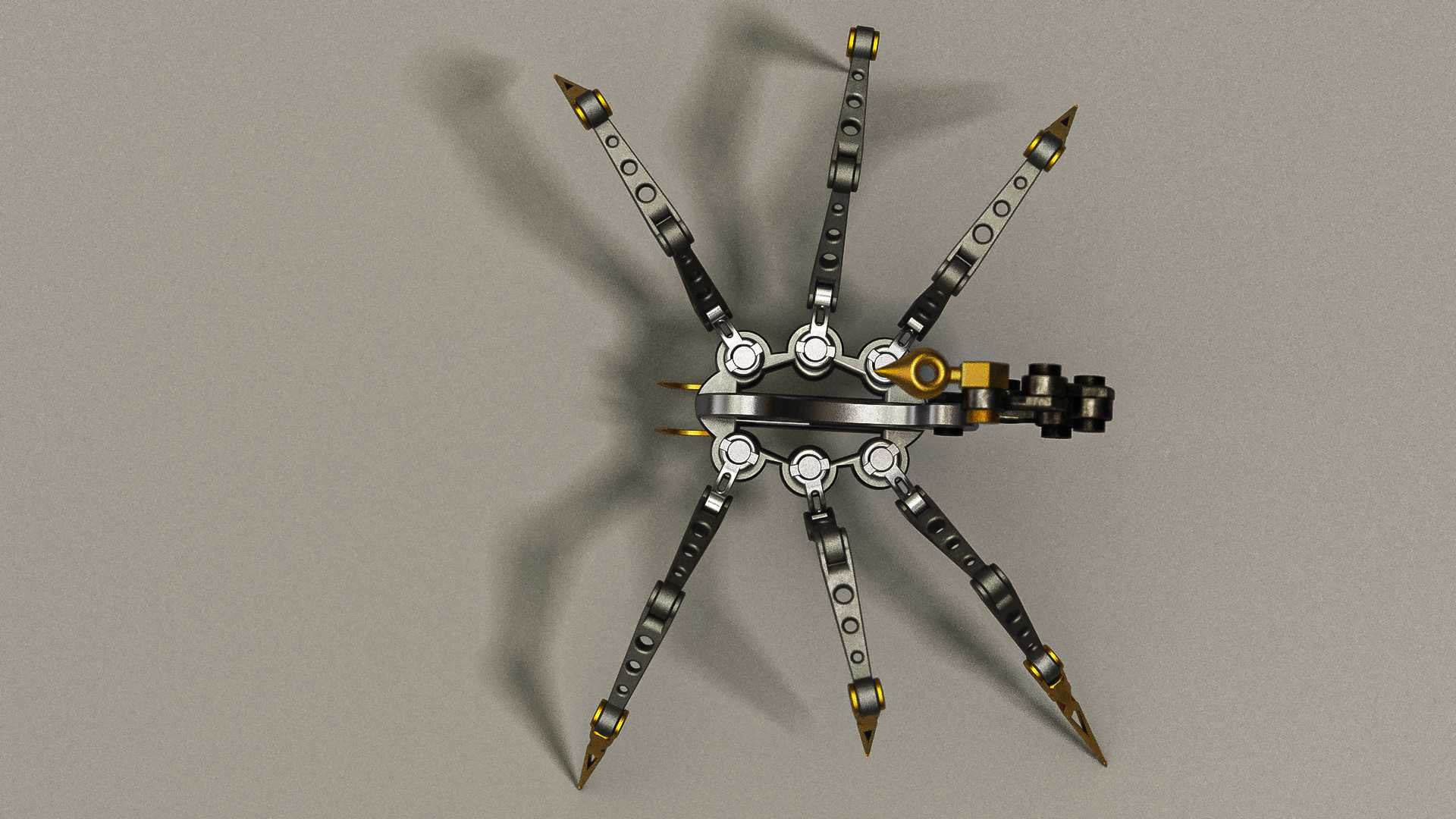 3D Model Arachnoid Mecha - TurboSquid 1754857