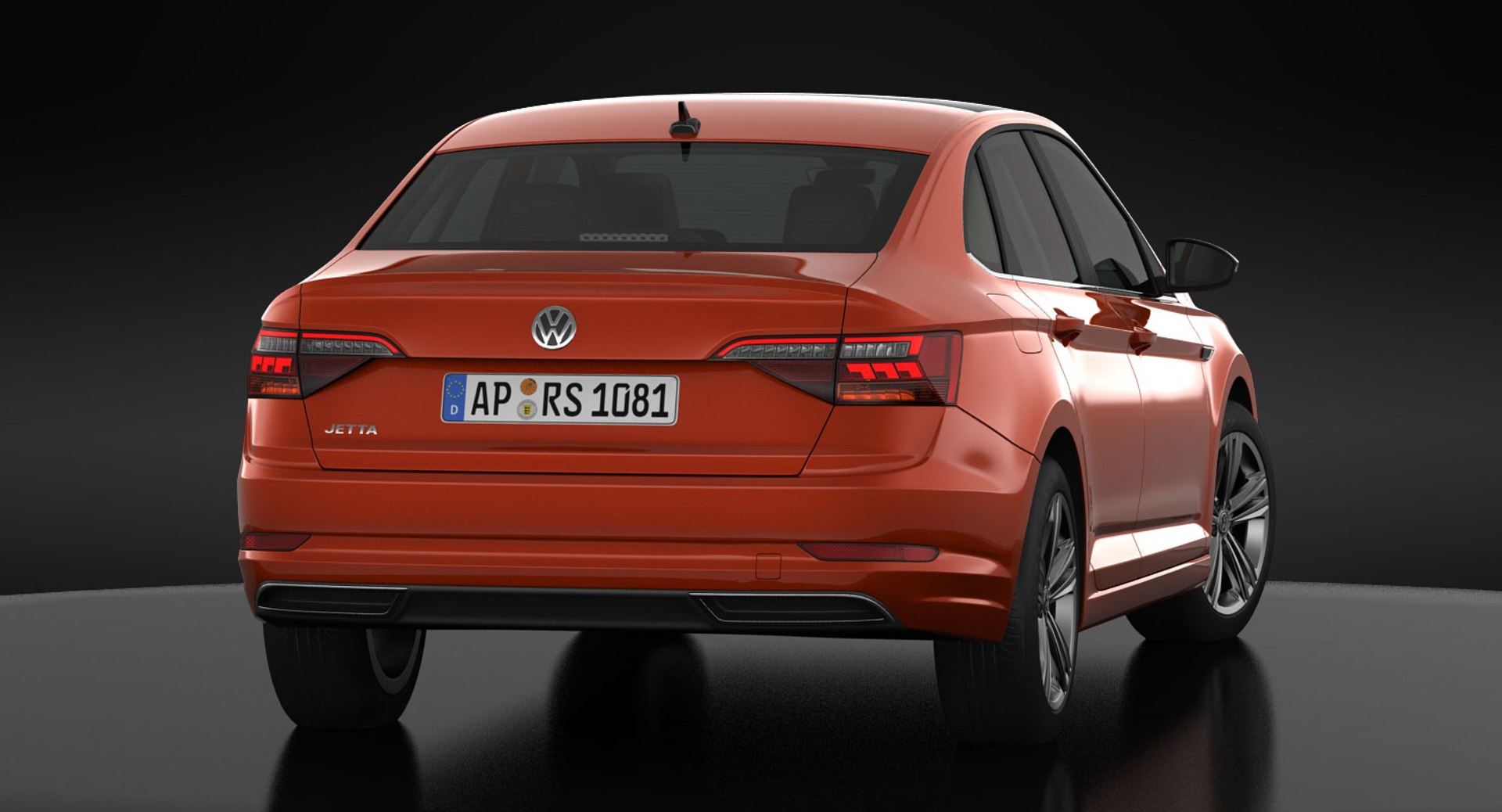 3D Model Volkswagen Jetta R-line - TurboSquid 1350415