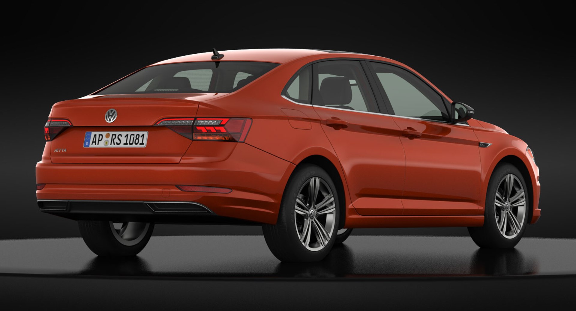 3D Model Volkswagen Jetta R-line - TurboSquid 1350415