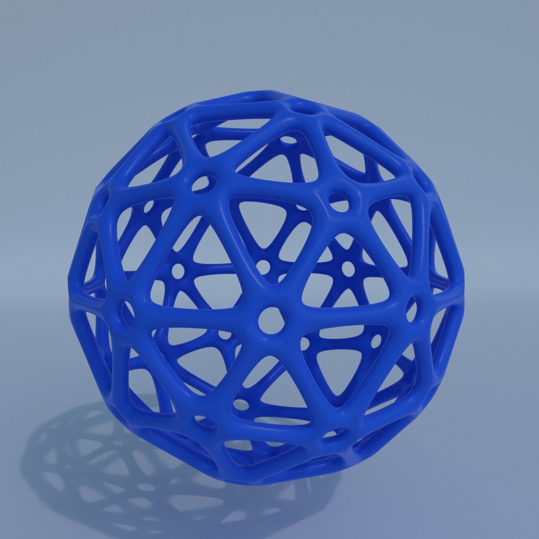3D Printing Ball Model - TurboSquid 1265383