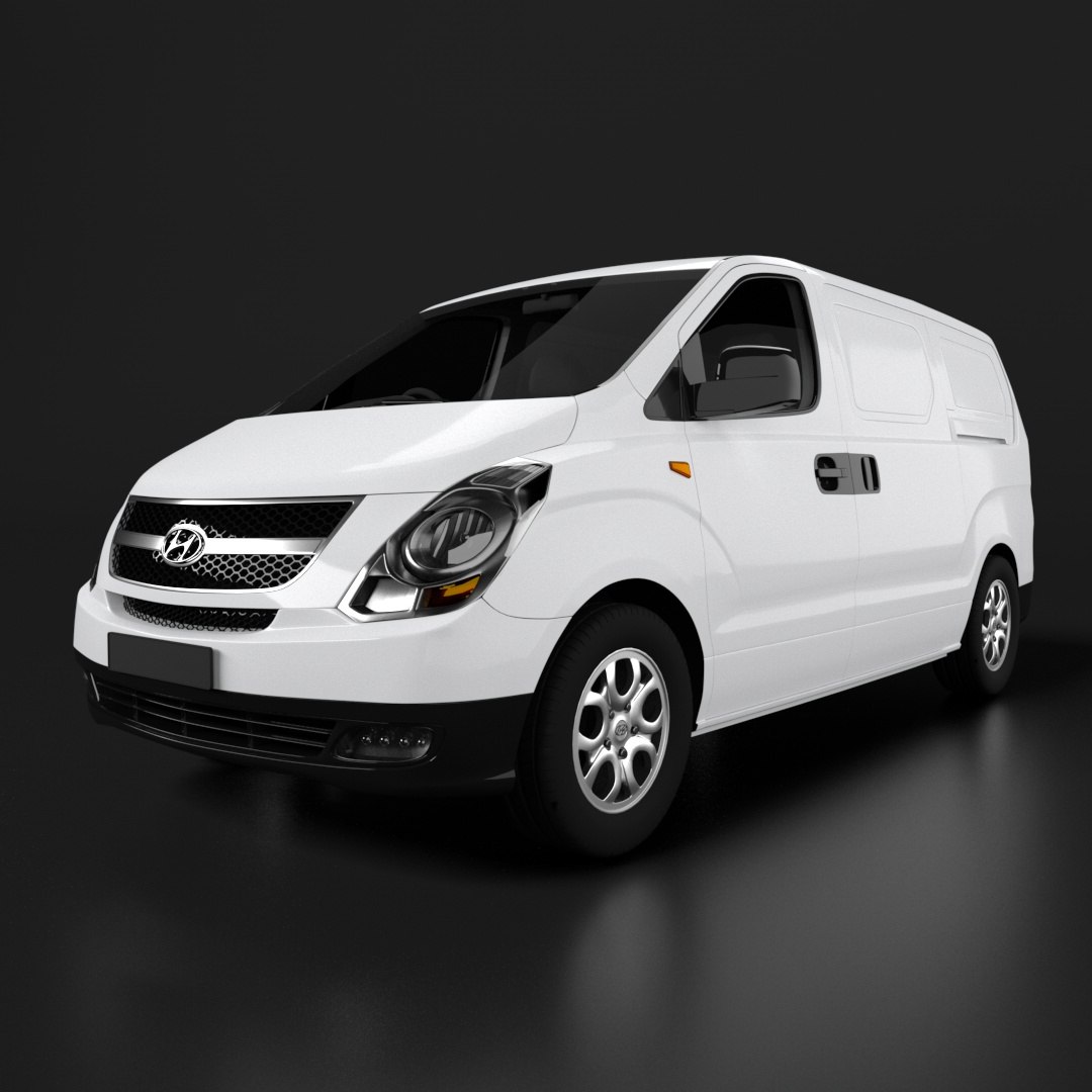 3D Hyundai H1 - TurboSquid 2341133