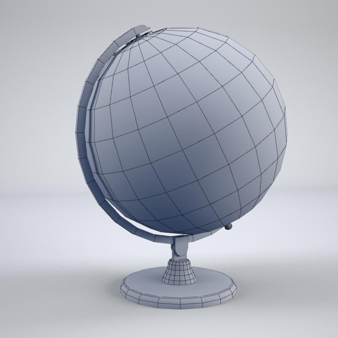 3d Model World Globe