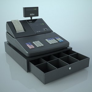 Cash Register 3D Models for Download | TurboSquid