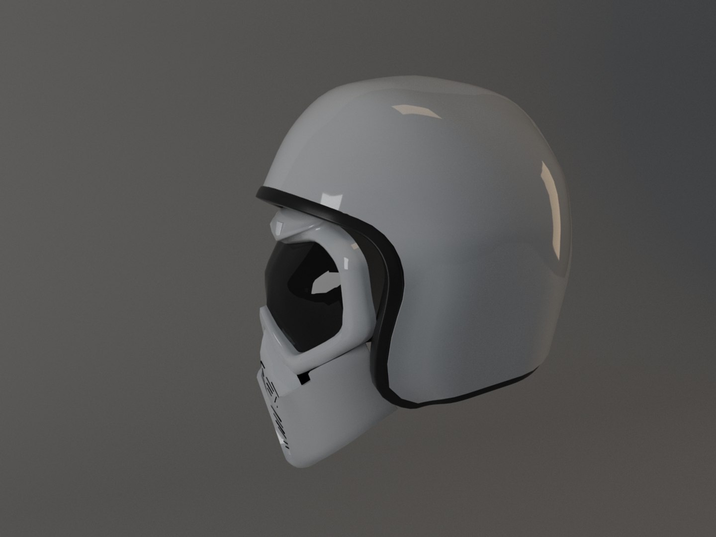 Motorcycle Open Helmet Mask 3D - TurboSquid 1262459