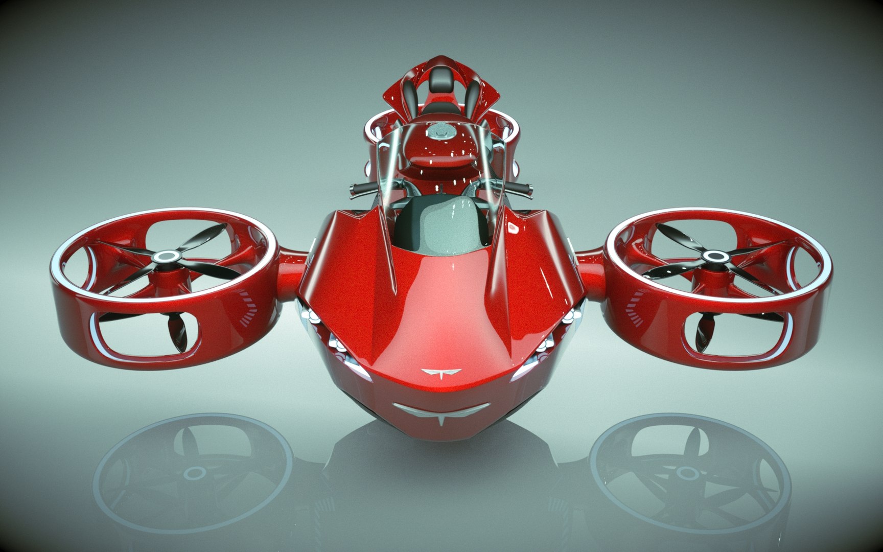 3D T Copter Bike 04 Model - TurboSquid 1985719