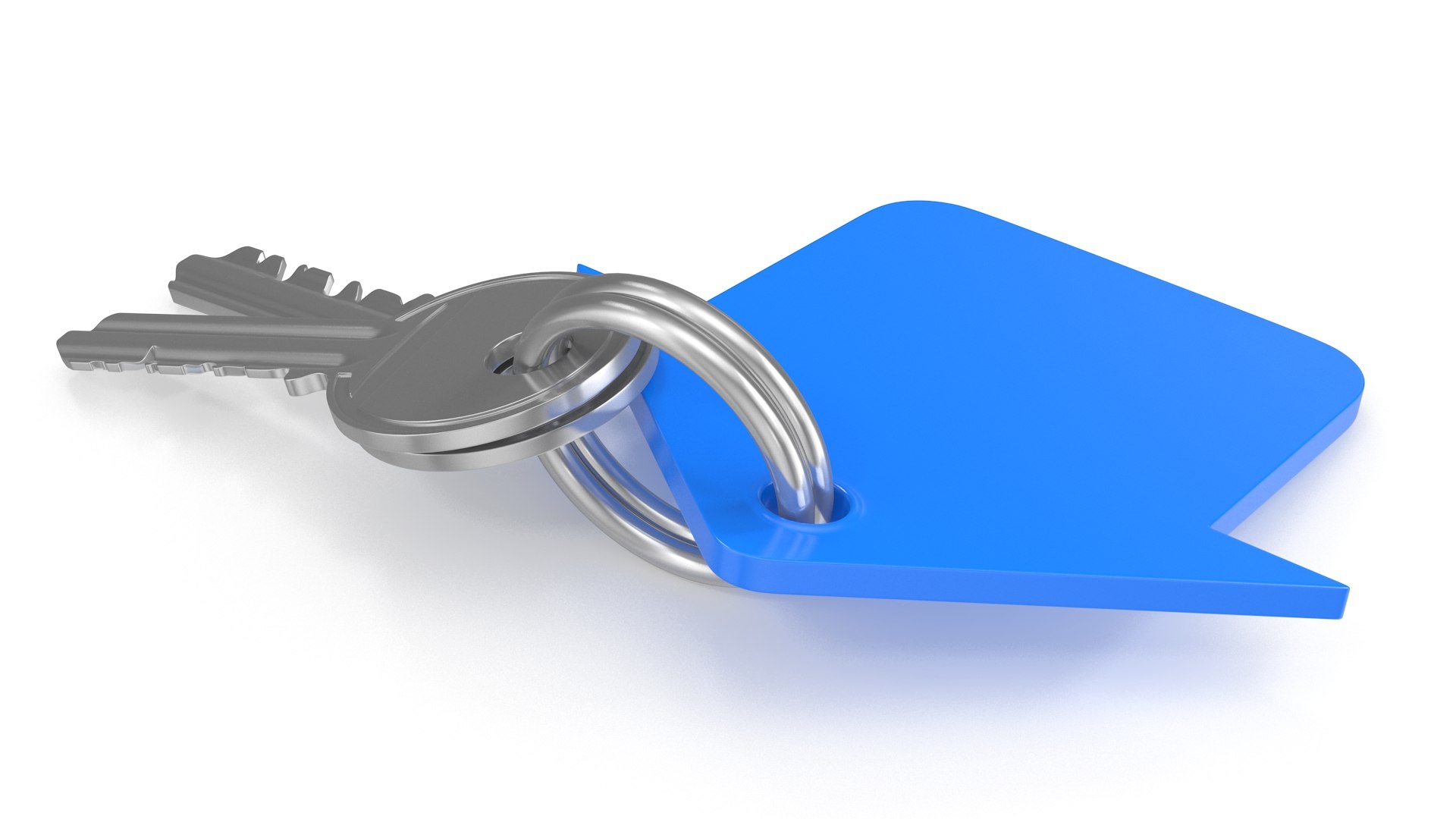 3D Home Shape Keychain - TurboSquid 2548025