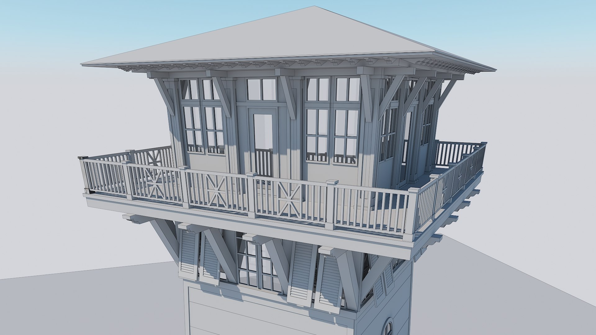 Bahama Lighthouse 3D - TurboSquid 1512131