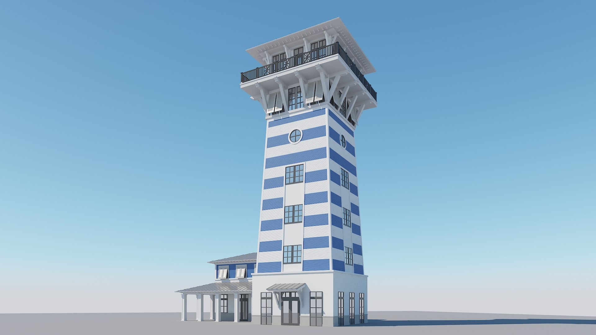 Bahama Lighthouse 3D - TurboSquid 1512131