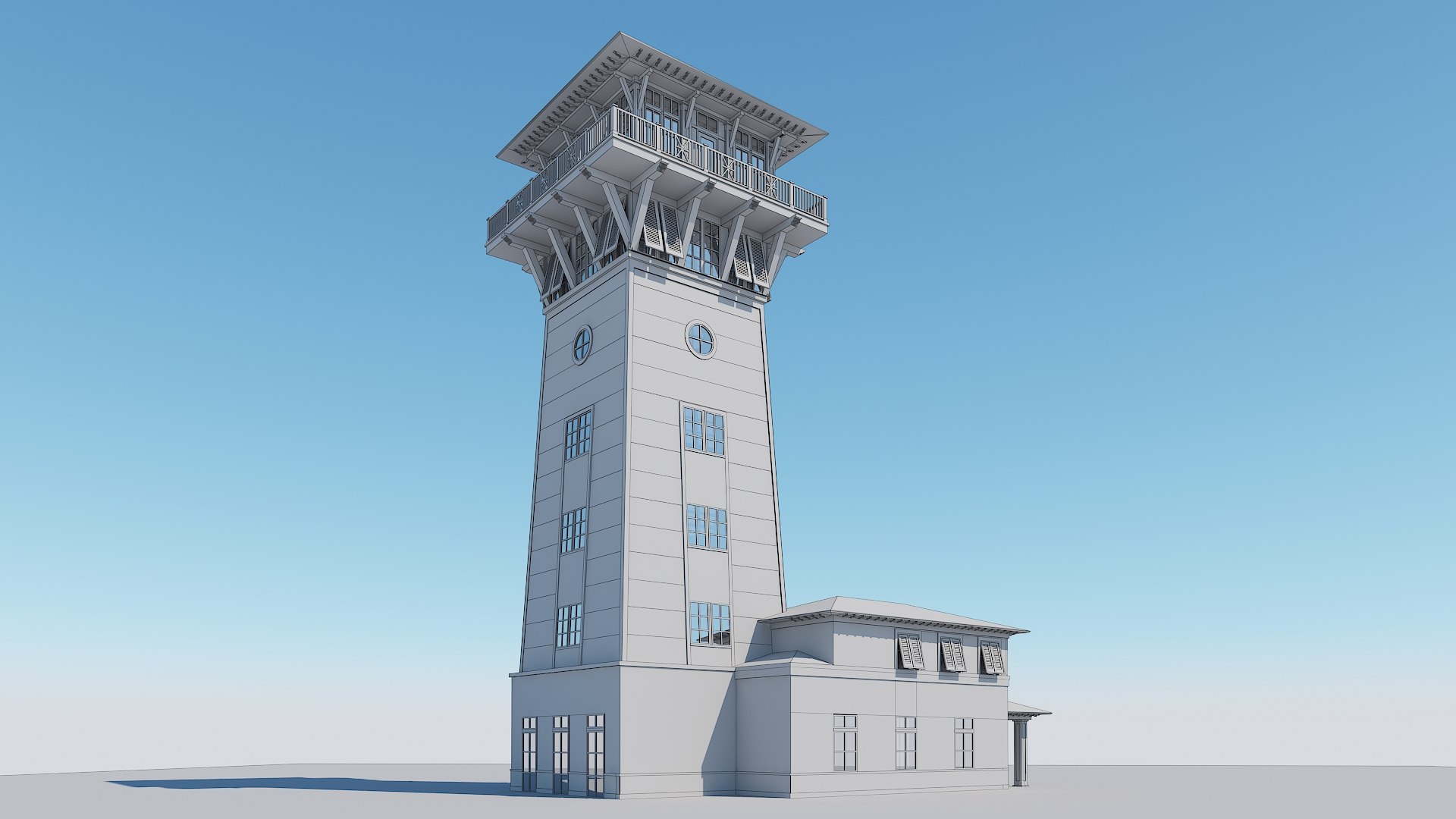 Bahama Lighthouse 3D - TurboSquid 1512131