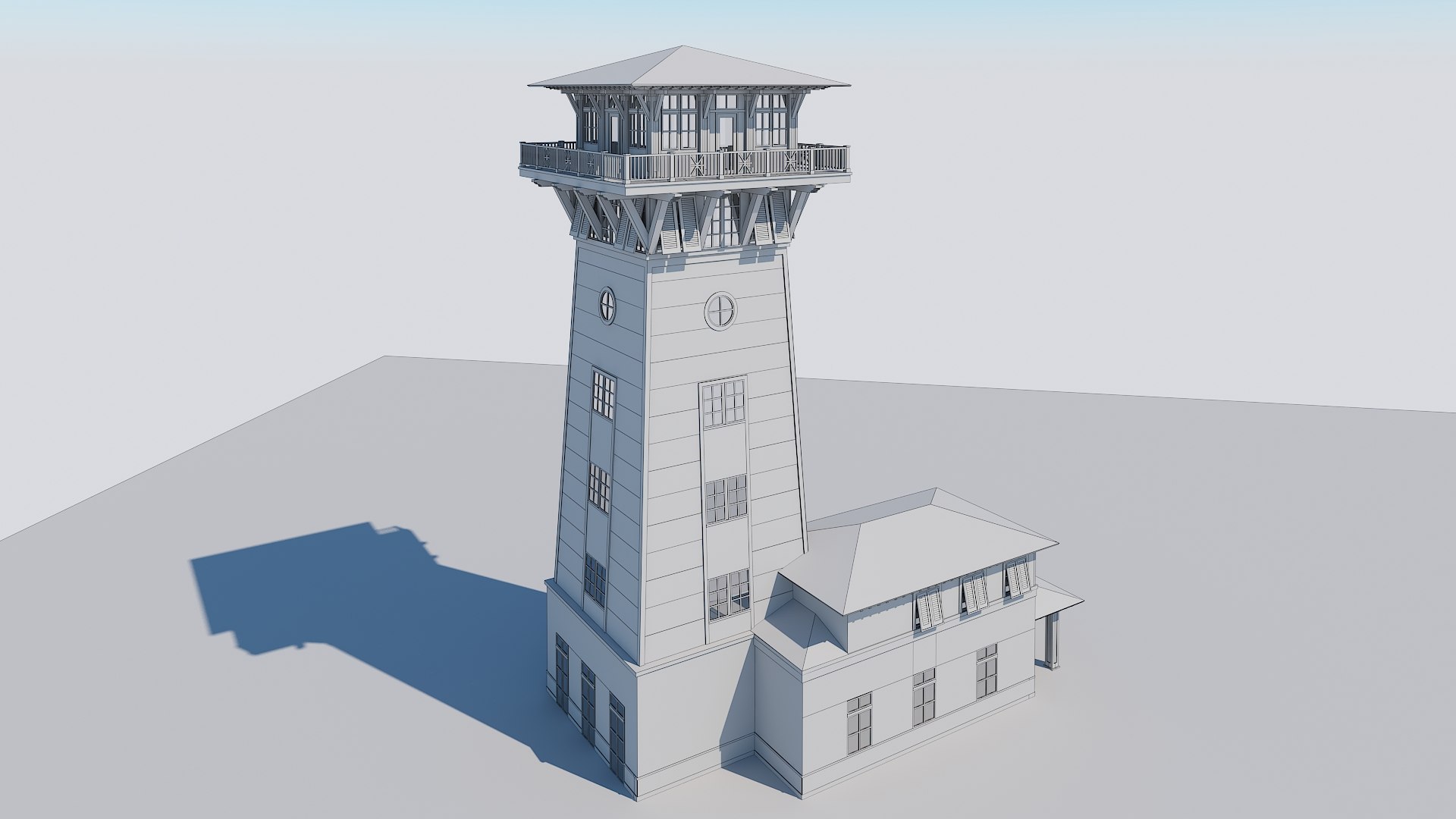 Bahama Lighthouse 3D - TurboSquid 1512131