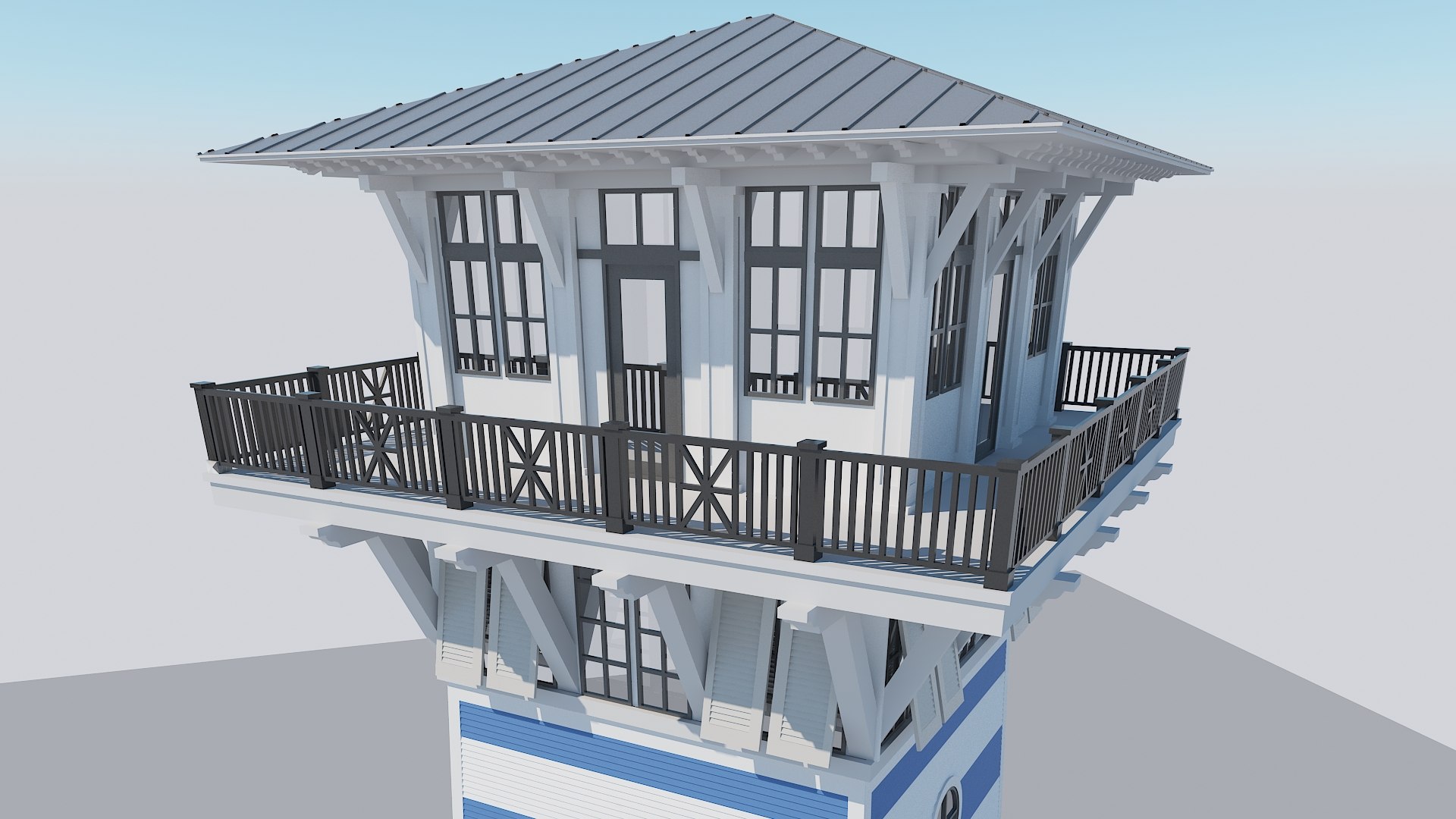 Bahama Lighthouse 3D - TurboSquid 1512131