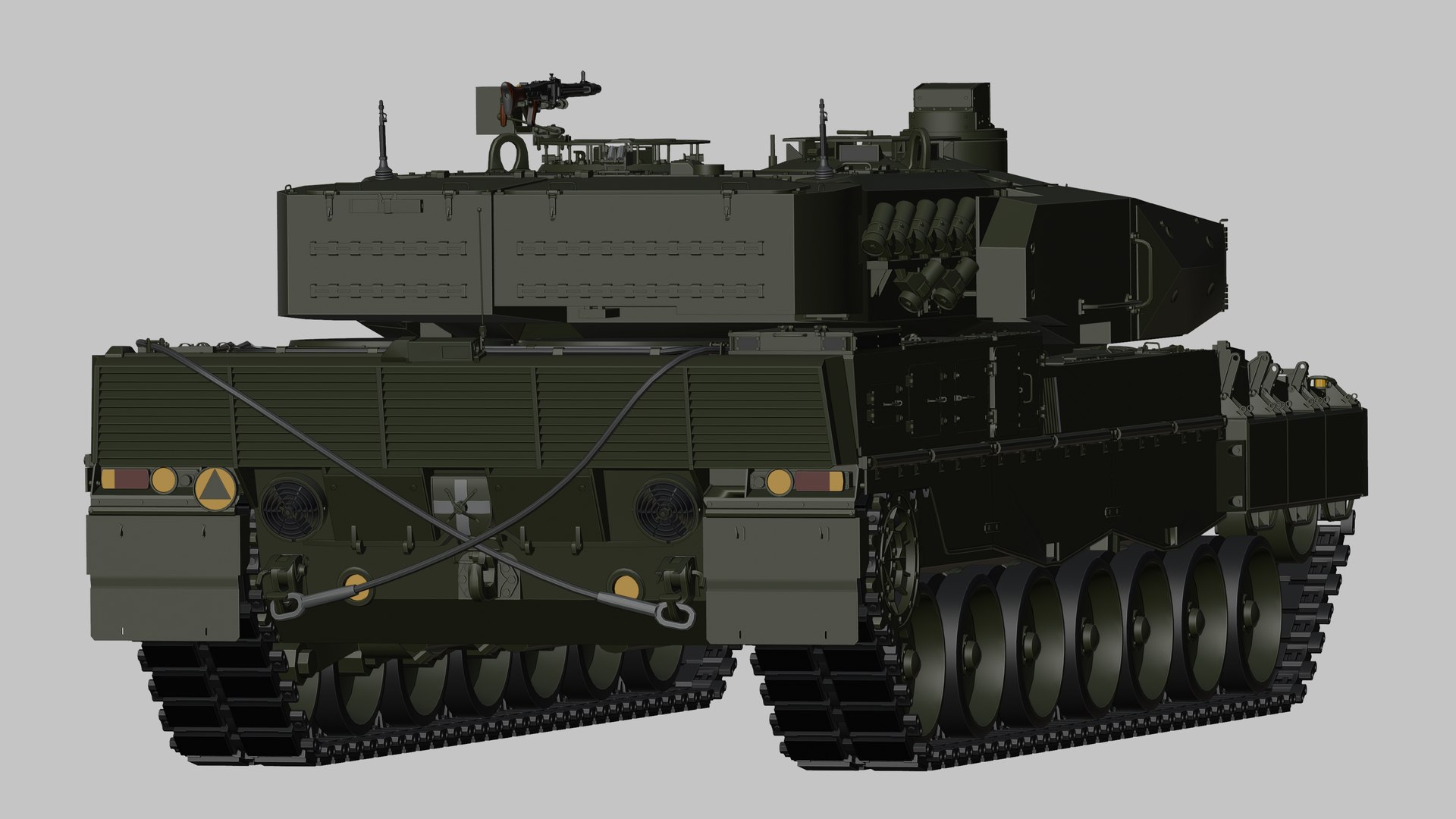 3D Model Leopard 2PL - TurboSquid 2332221