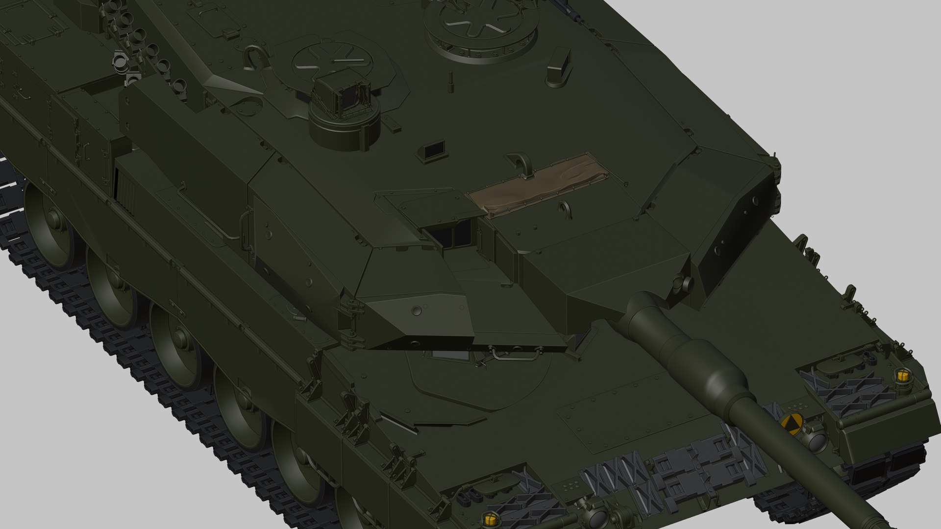 3D Model Leopard 2PL - TurboSquid 2332221