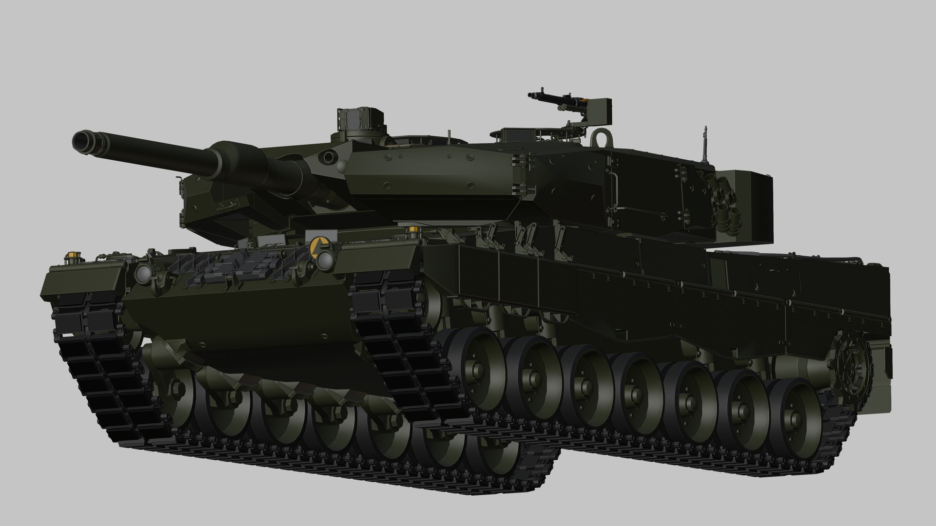 3D Model Leopard 2PL - TurboSquid 2332221