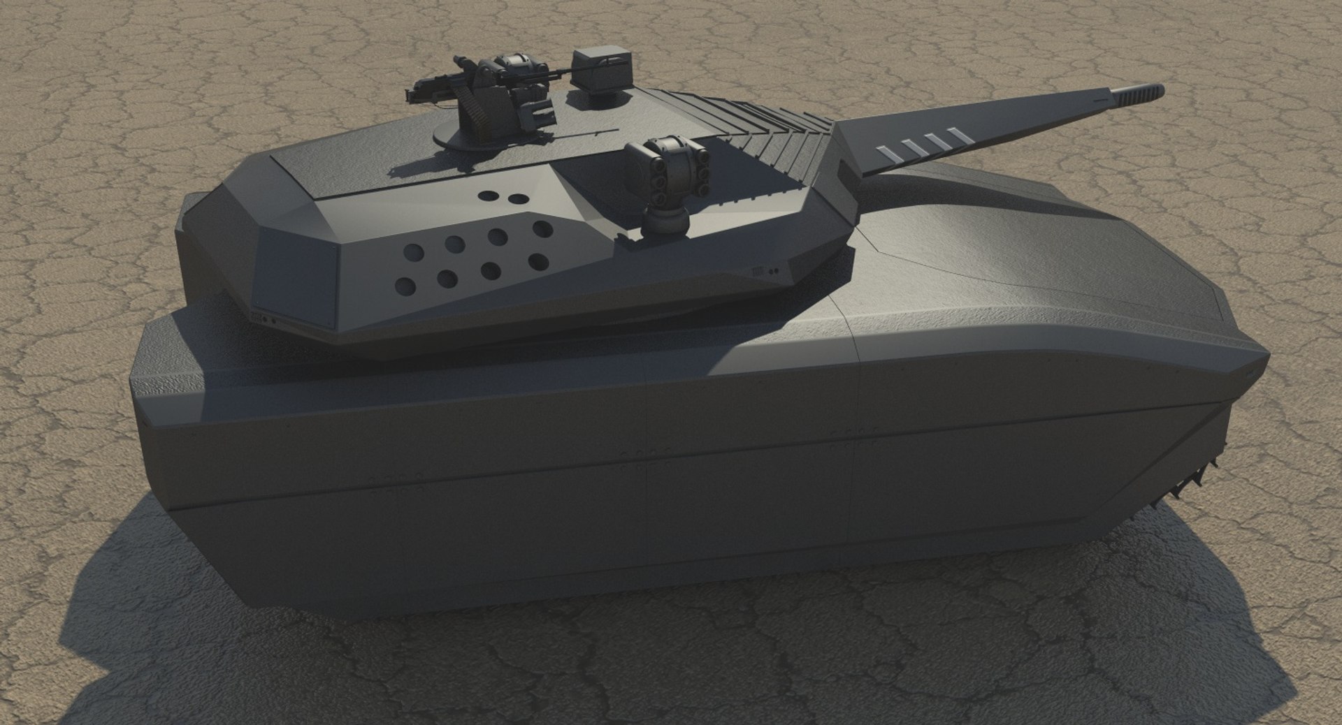 3D Model Modern Tank Pl-01 - TurboSquid 1169486