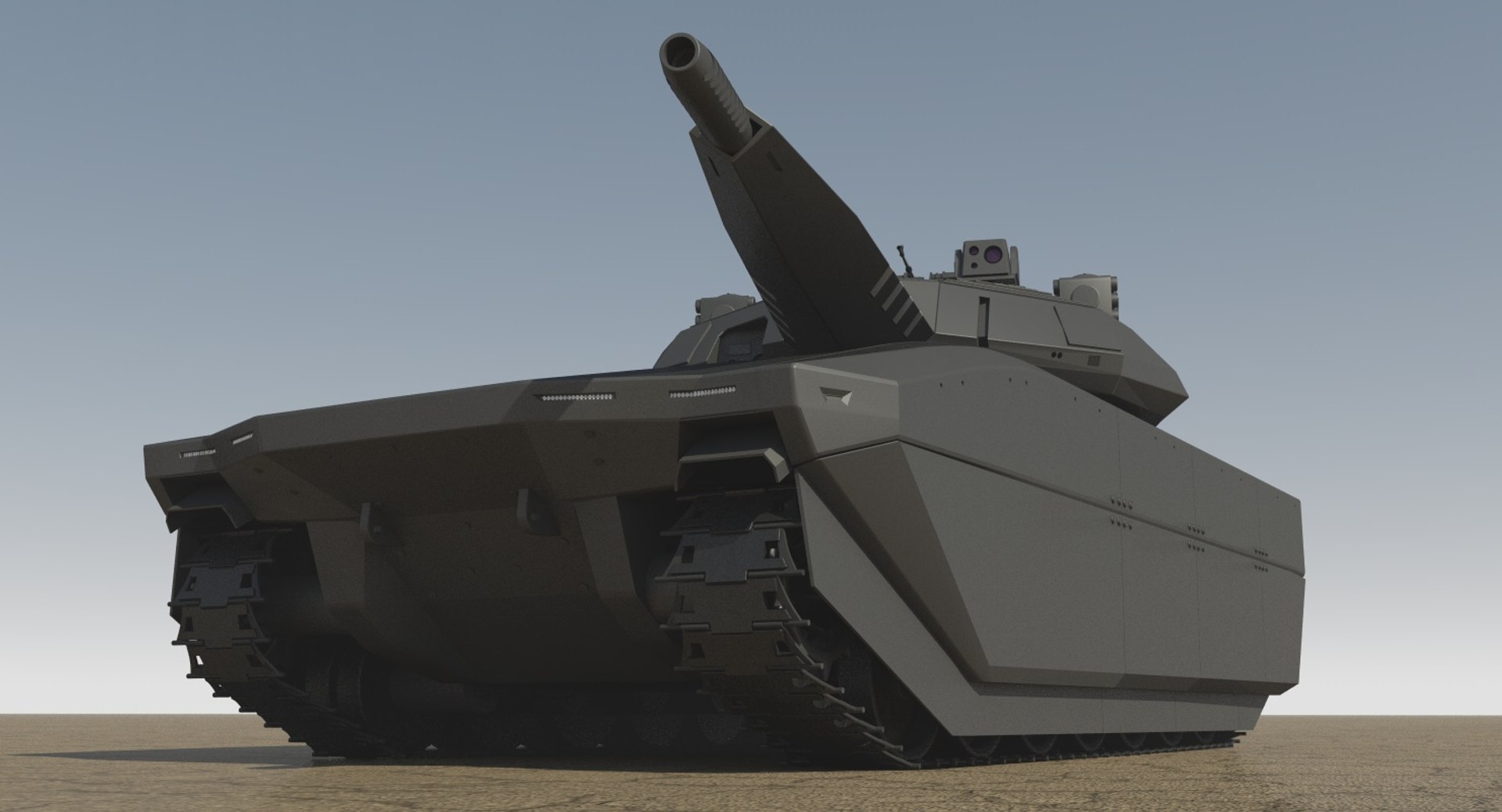 3D model modern tank pl-01 - TurboSquid 1169486