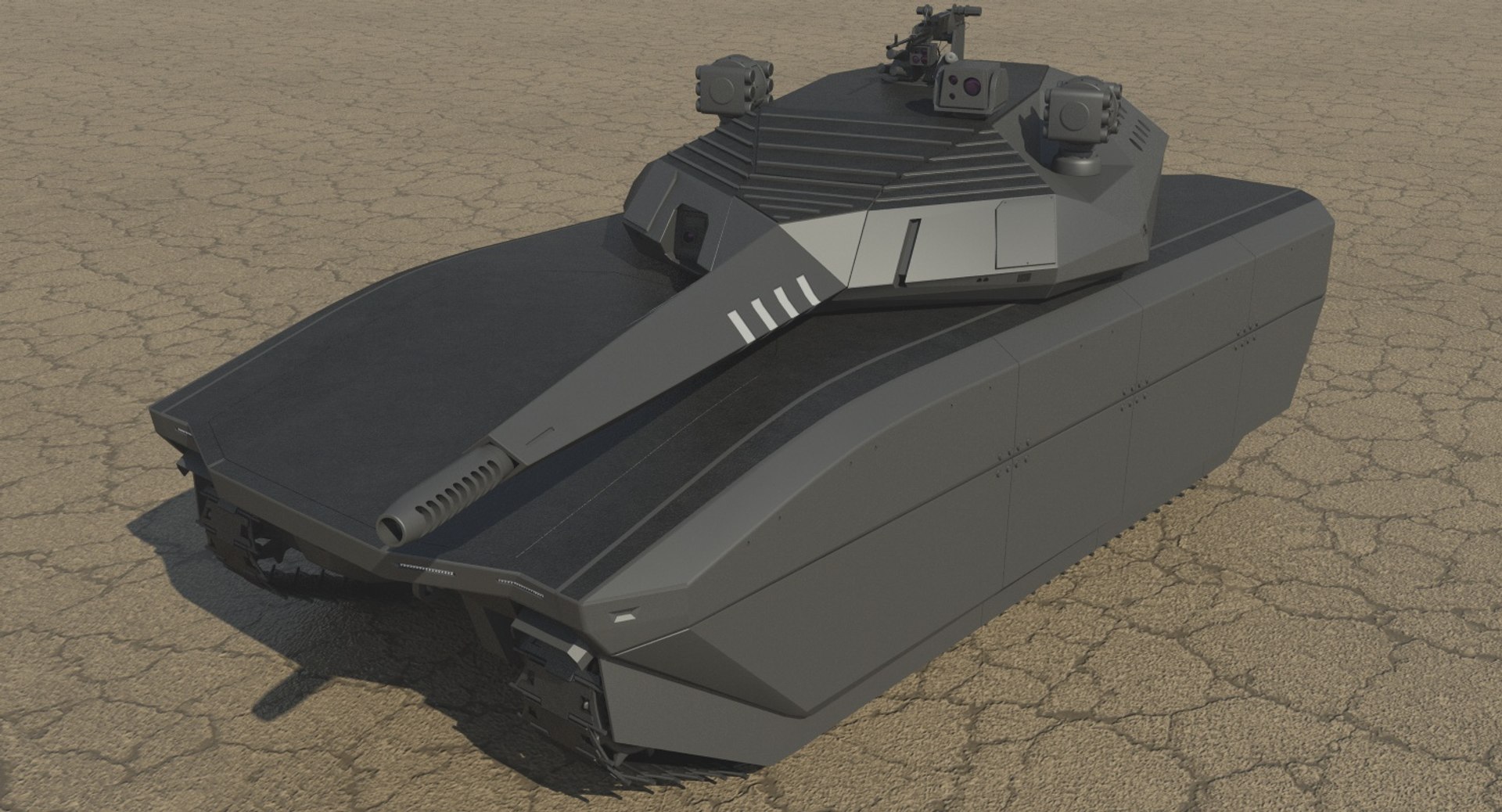 3D Model Modern Tank Pl-01 - TurboSquid 1169486