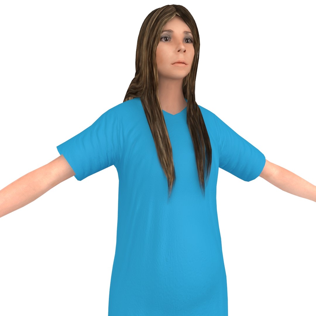 Pregnant Woman Model - TurboSquid 1312831