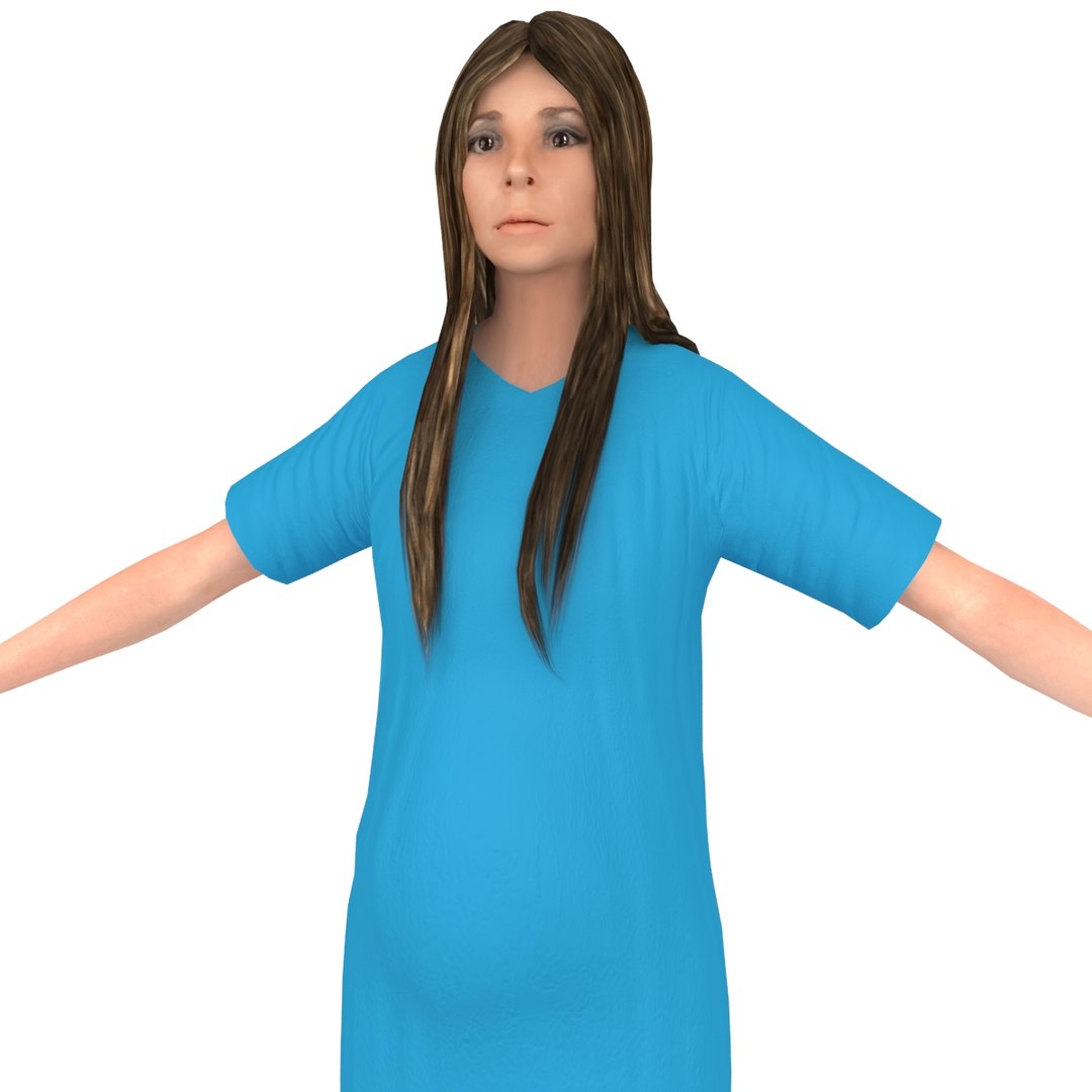 Pregnant Woman Model - TurboSquid 1312831