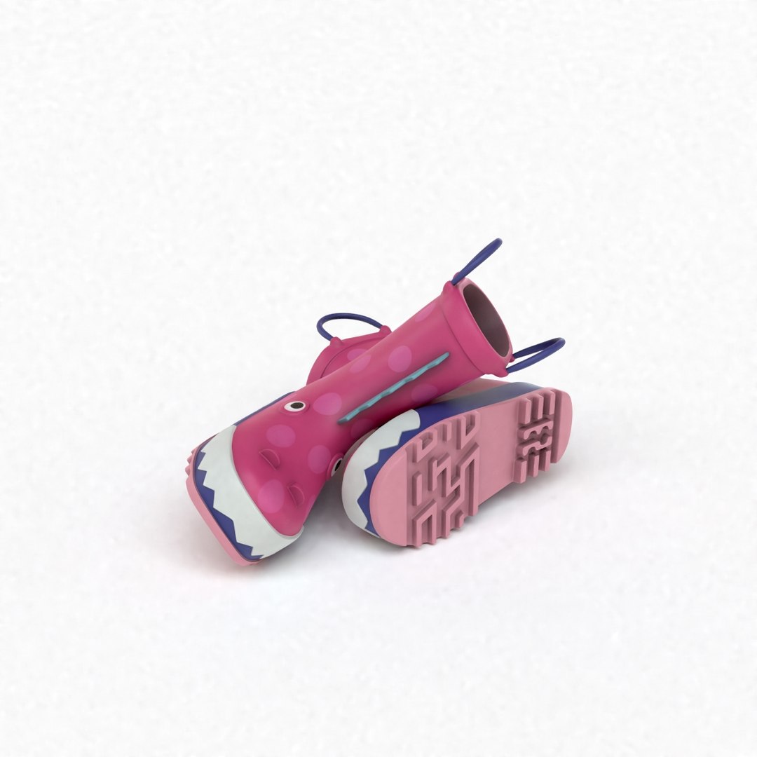 3D Kids Boots Dragon - TurboSquid 1386999