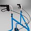 Folding 3 Wheel Walker 3ds