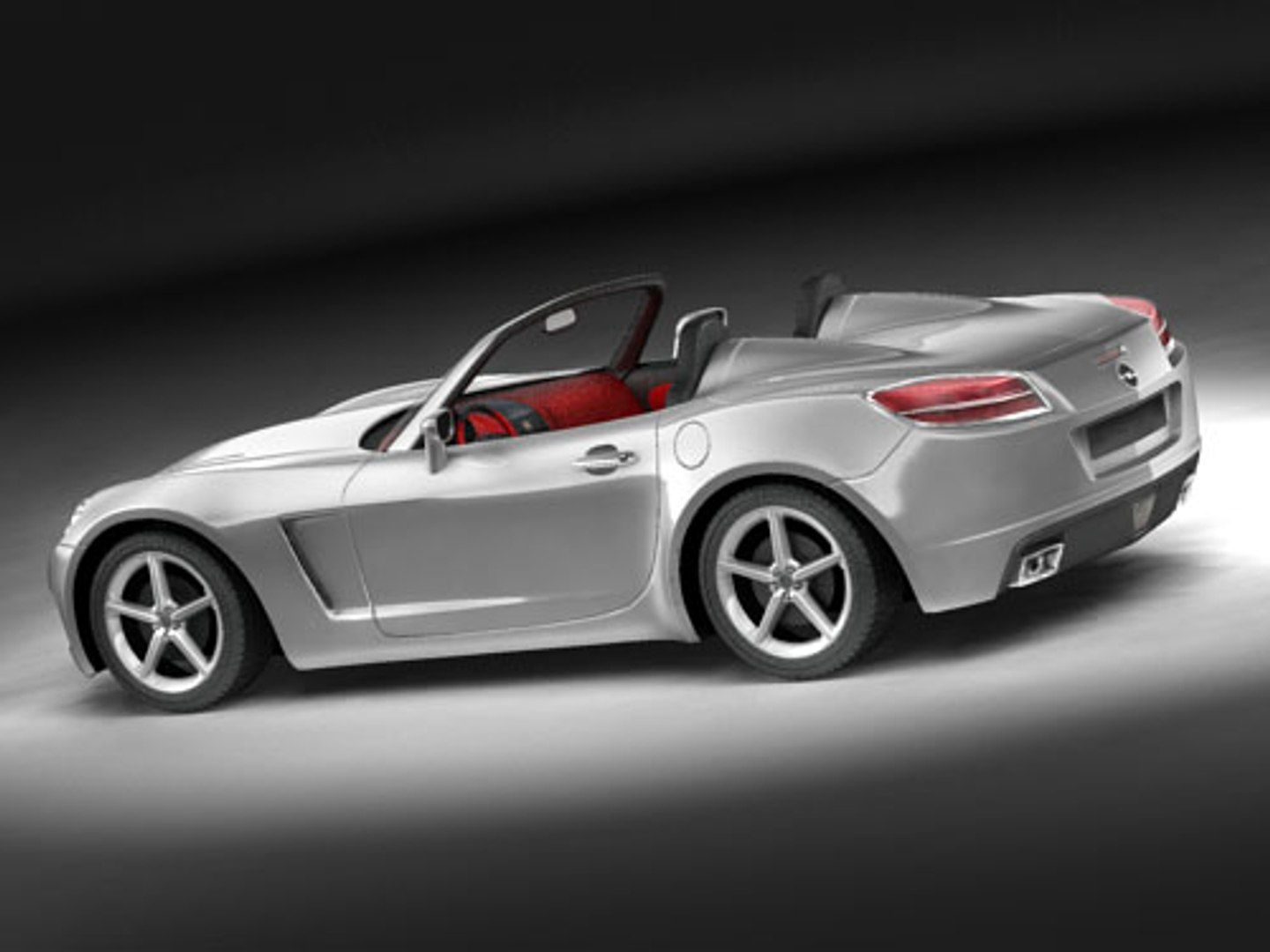 3d Opel Gt Sport Model