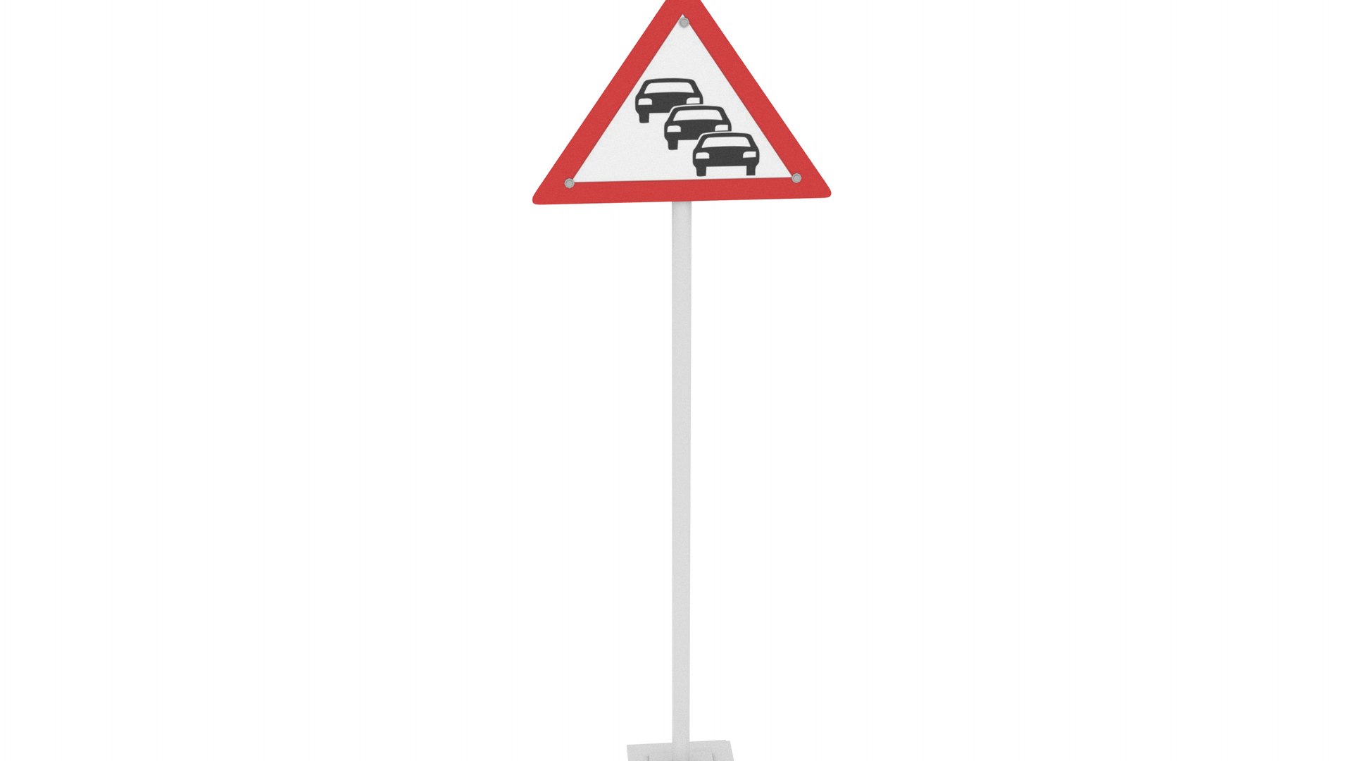 Traffic signal 3 lanes 3D - TurboSquid 1197483