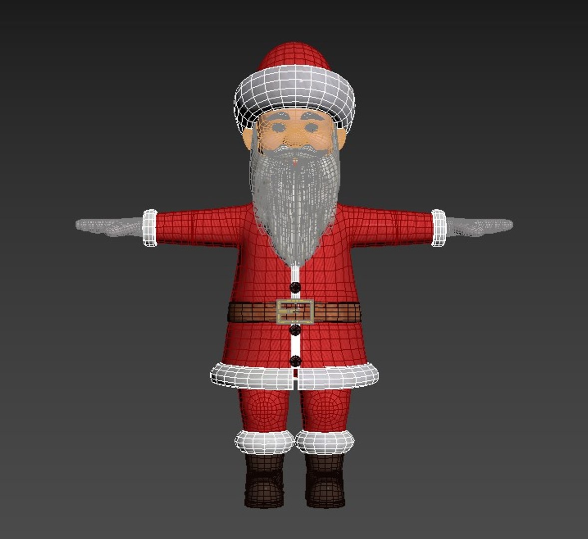 Santa Claus 3D Model - TurboSquid 1327034