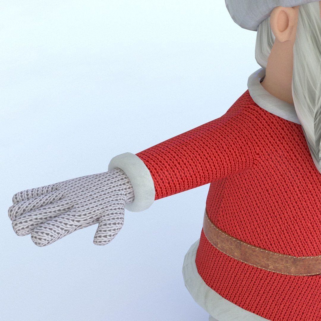 Santa Claus 3D Model - TurboSquid 1327034