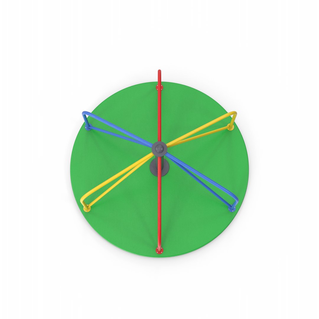 Playground Roundabout 3D Model - TurboSquid 2163391