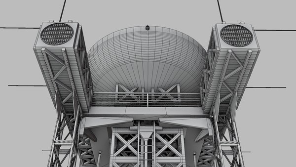 3D high-tech building 1 0 model - TurboSquid 1435170