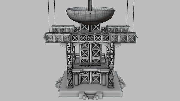 3D high-tech building 1 0 model - TurboSquid 1435170