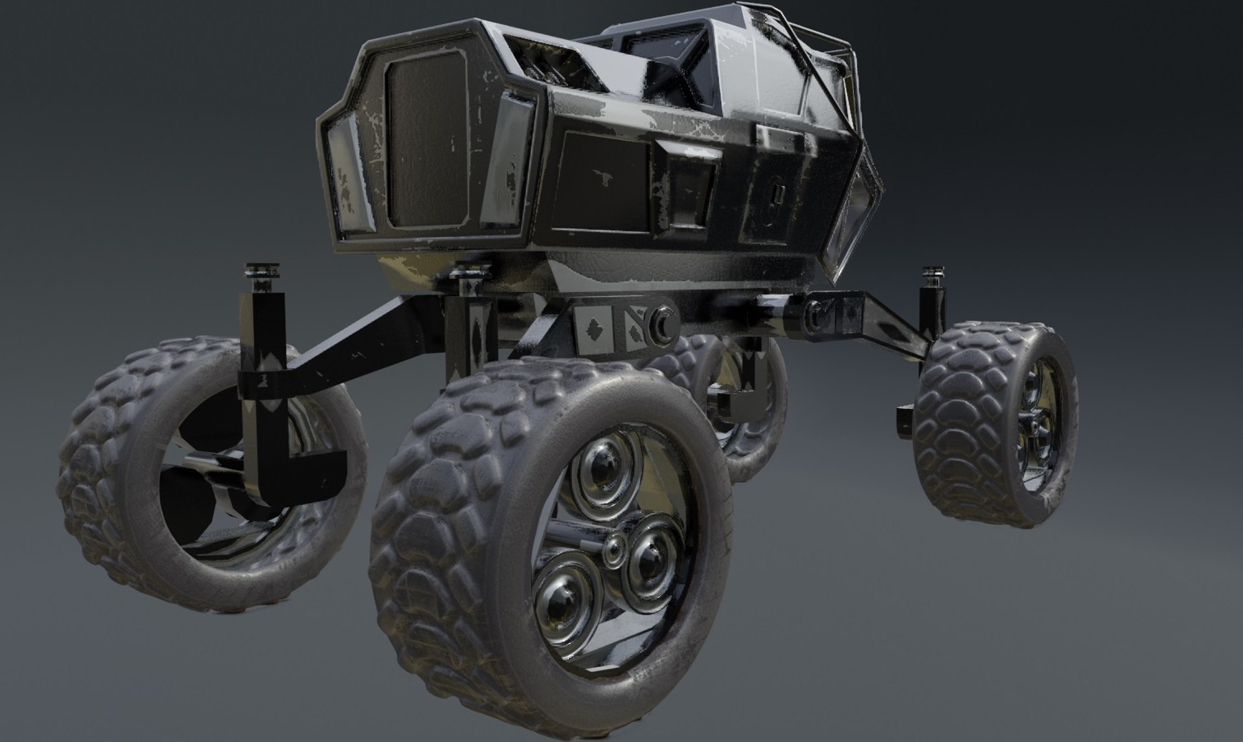 Mars Rover Planet Explorer 3D - TurboSquid 1390524