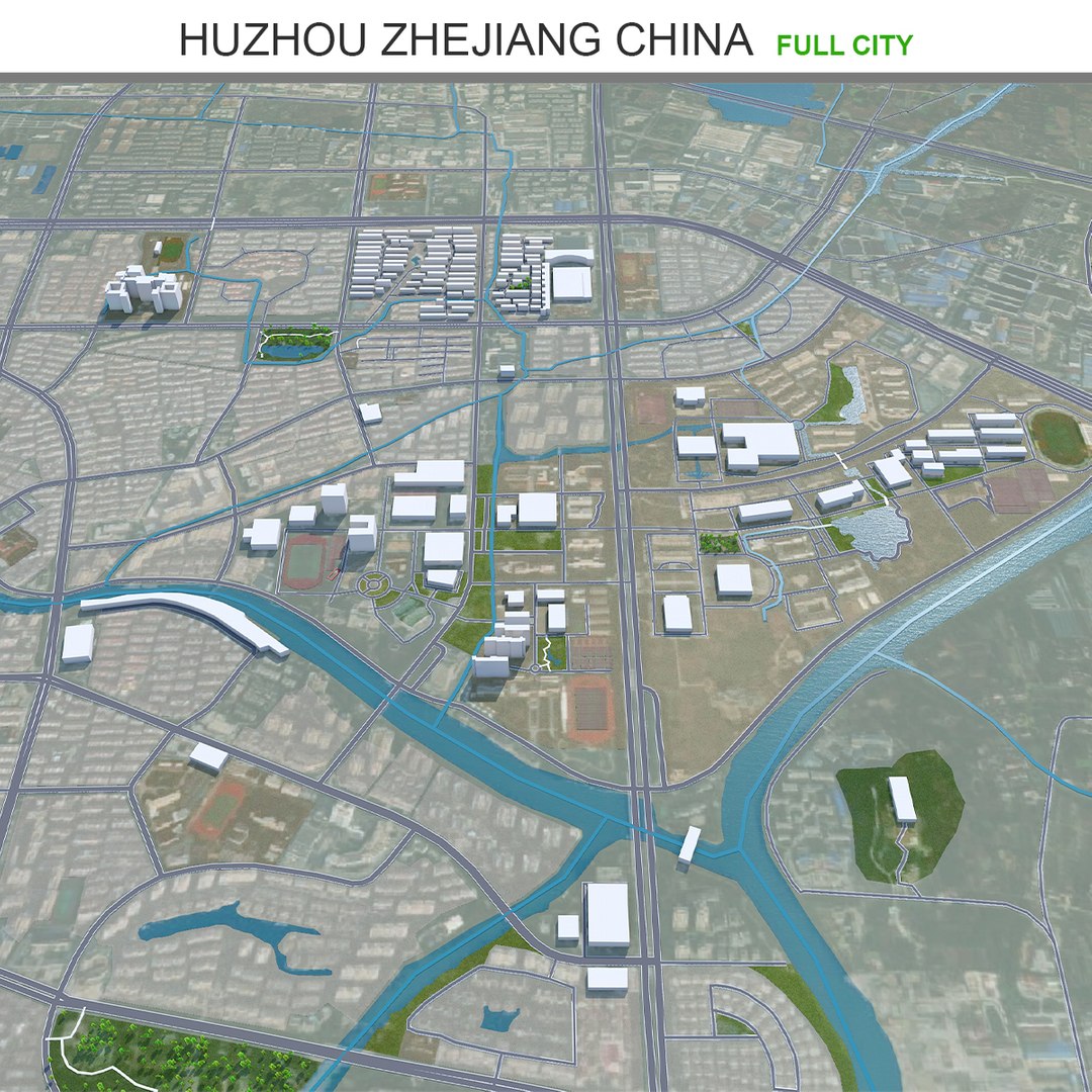 Free Huzhou Zhejiang China 3D Model - TurboSquid 2100219