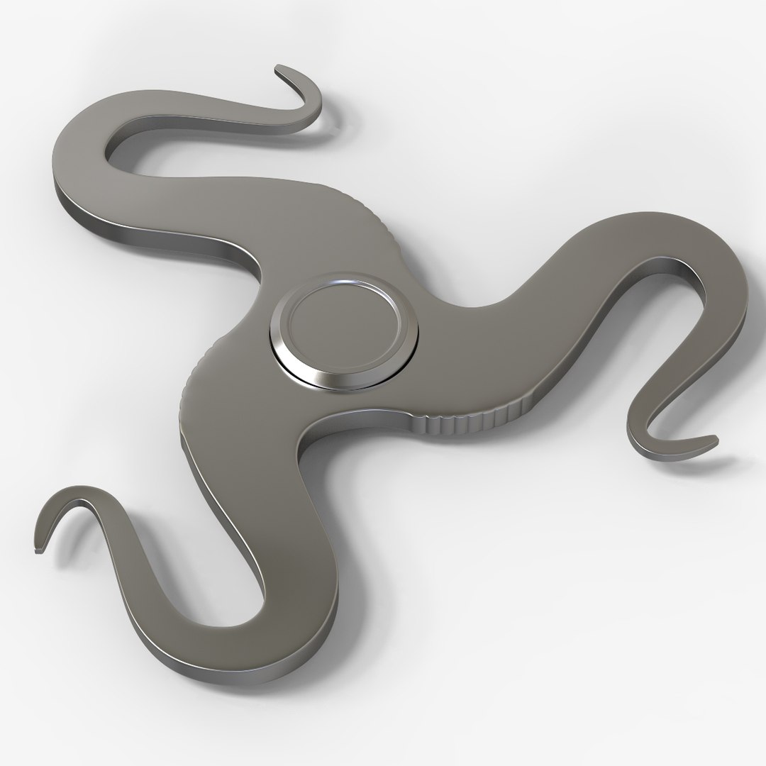Spider Spinner Fidget 3D Model - TurboSquid 1156992