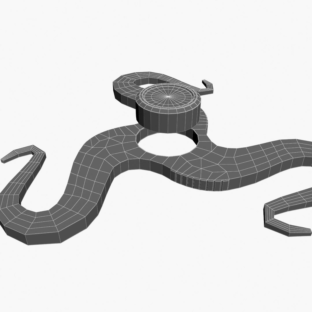 Spider Spinner Fidget 3D Model - TurboSquid 1156992