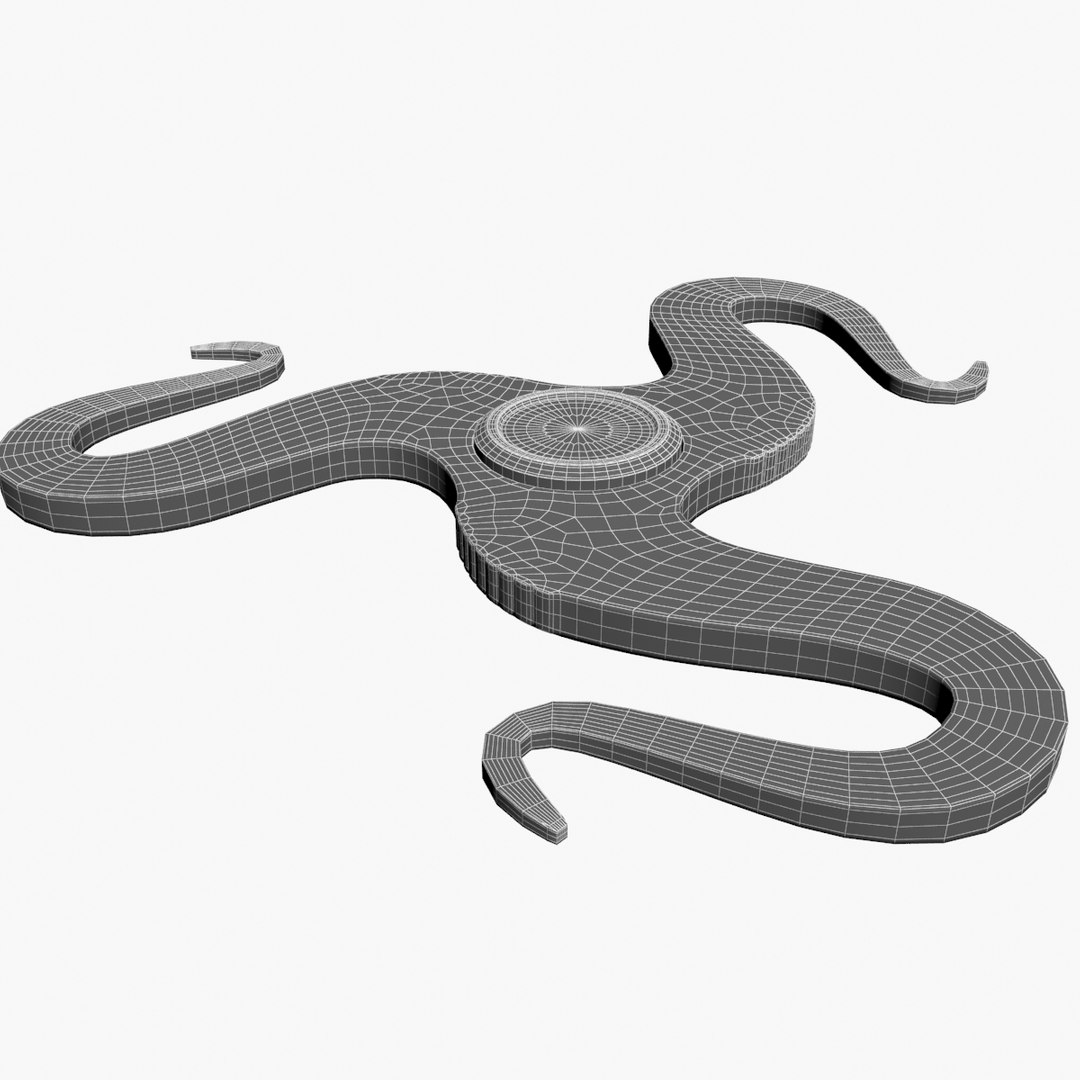 Spider Spinner Fidget 3D Model - TurboSquid 1156992