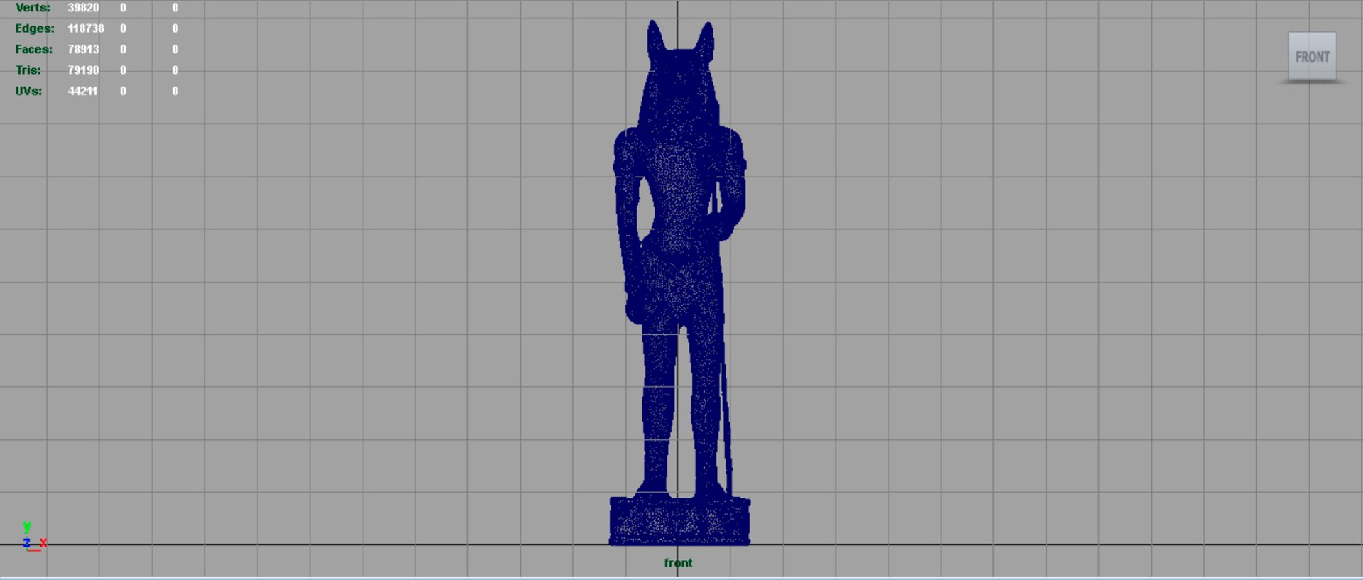 Anubis 3D Model - TurboSquid 1232590